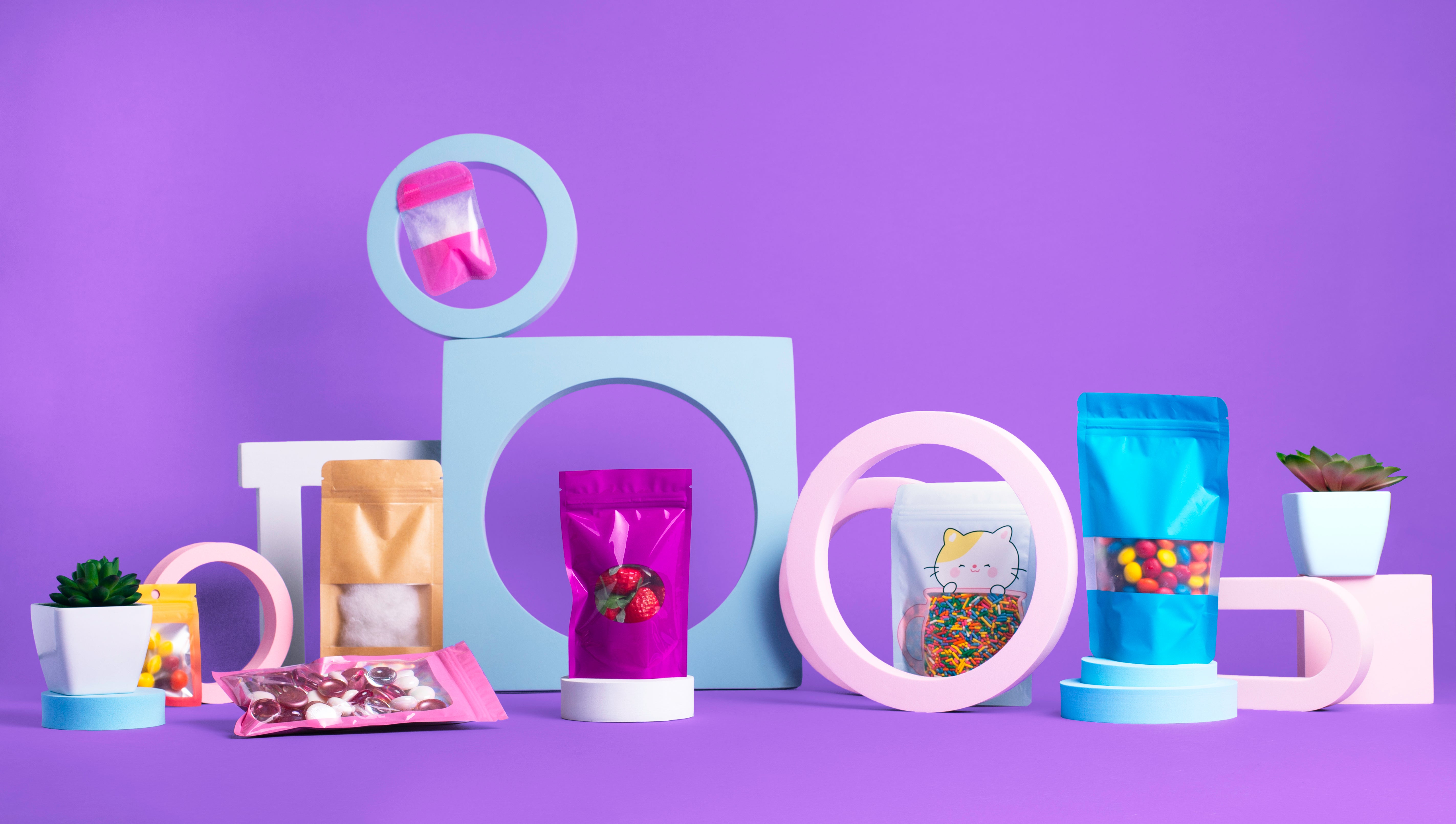 Shop by Packaging Style - QQ Studio Windowed Packaging Bags