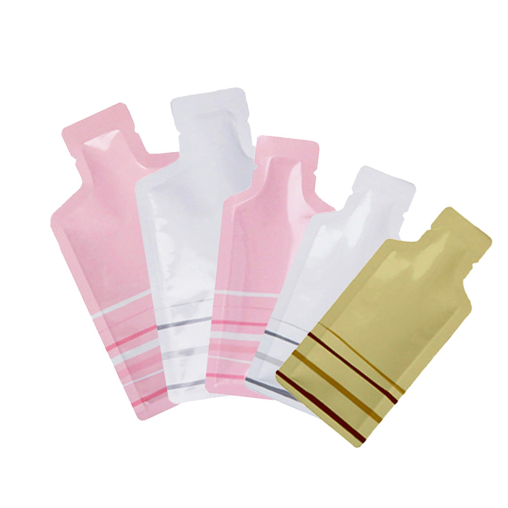 QQ Studio® Double-Sided Aluminum Bottle Shape Open Bottom Bags